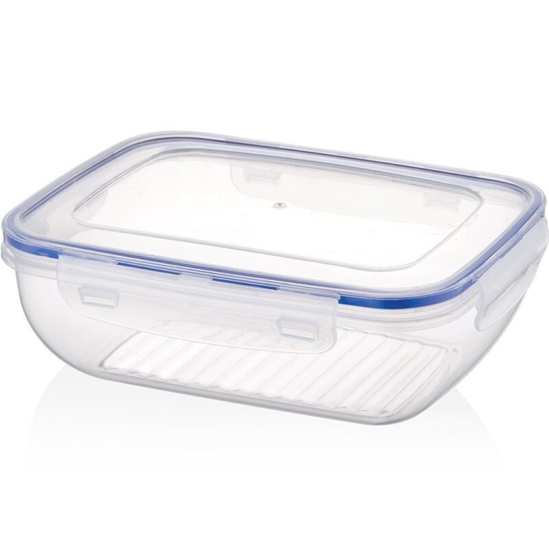 Cook&Lock Rectangular Storage Container 2800 Ml (Shallow) - Bager