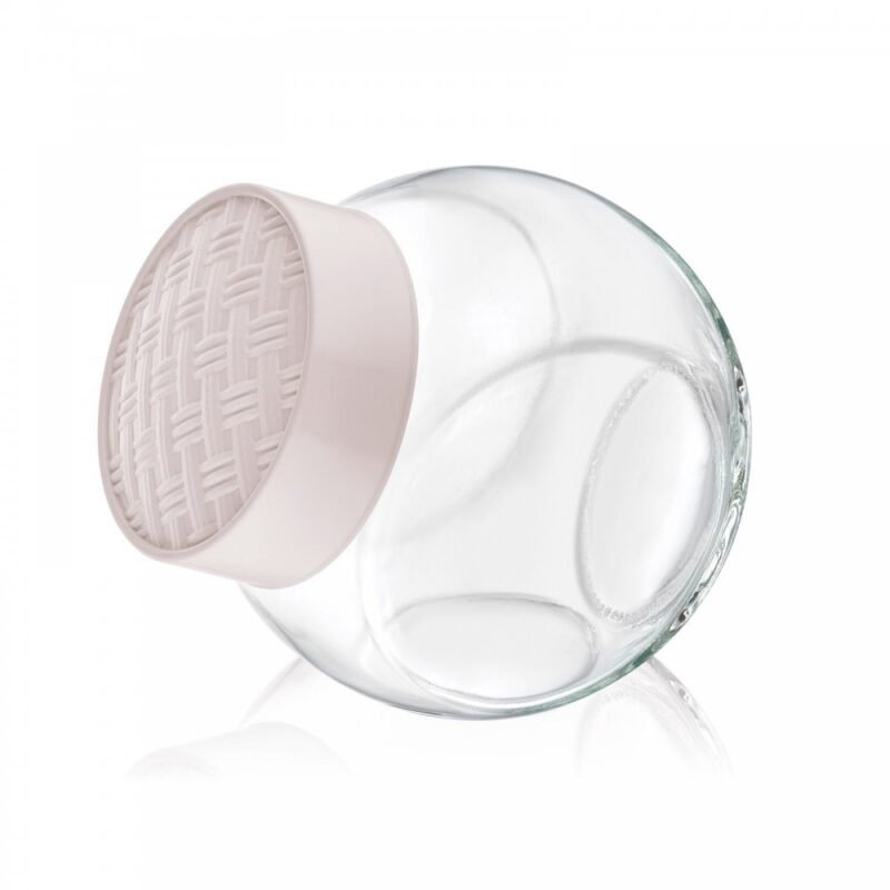 Rattan Double Bottom Jar With Spoon 750 Cc - Bager