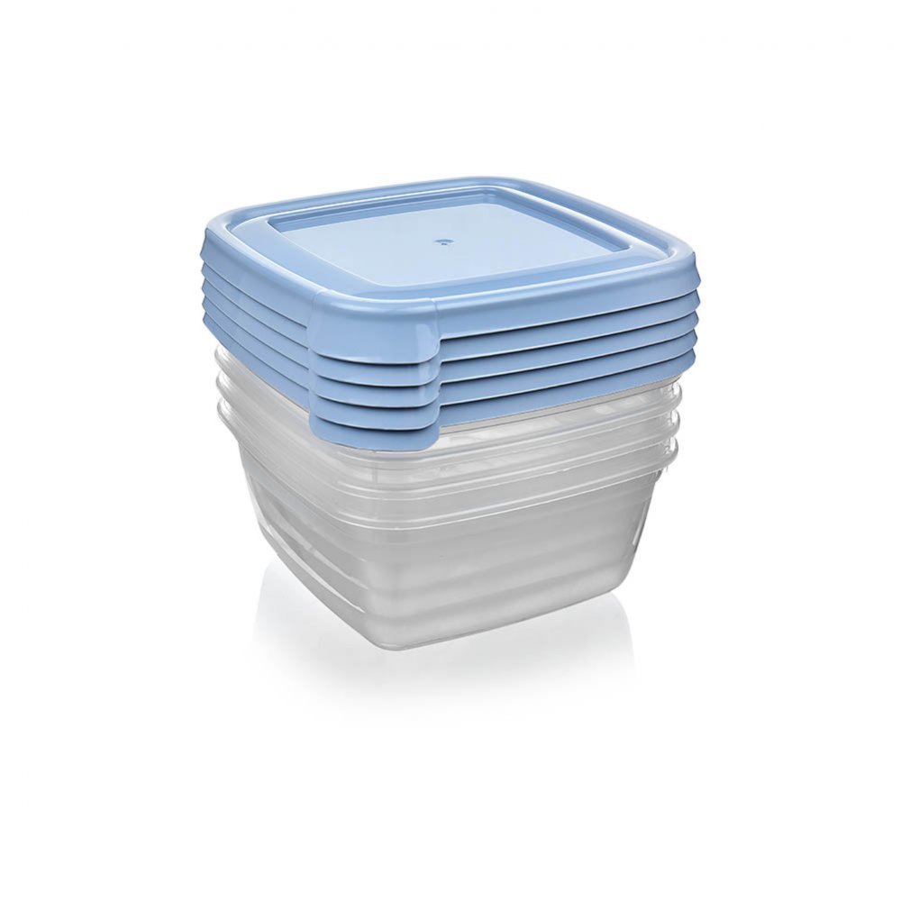 Cook&Keep Square Storage Box Set 5X250 Ml - Bager