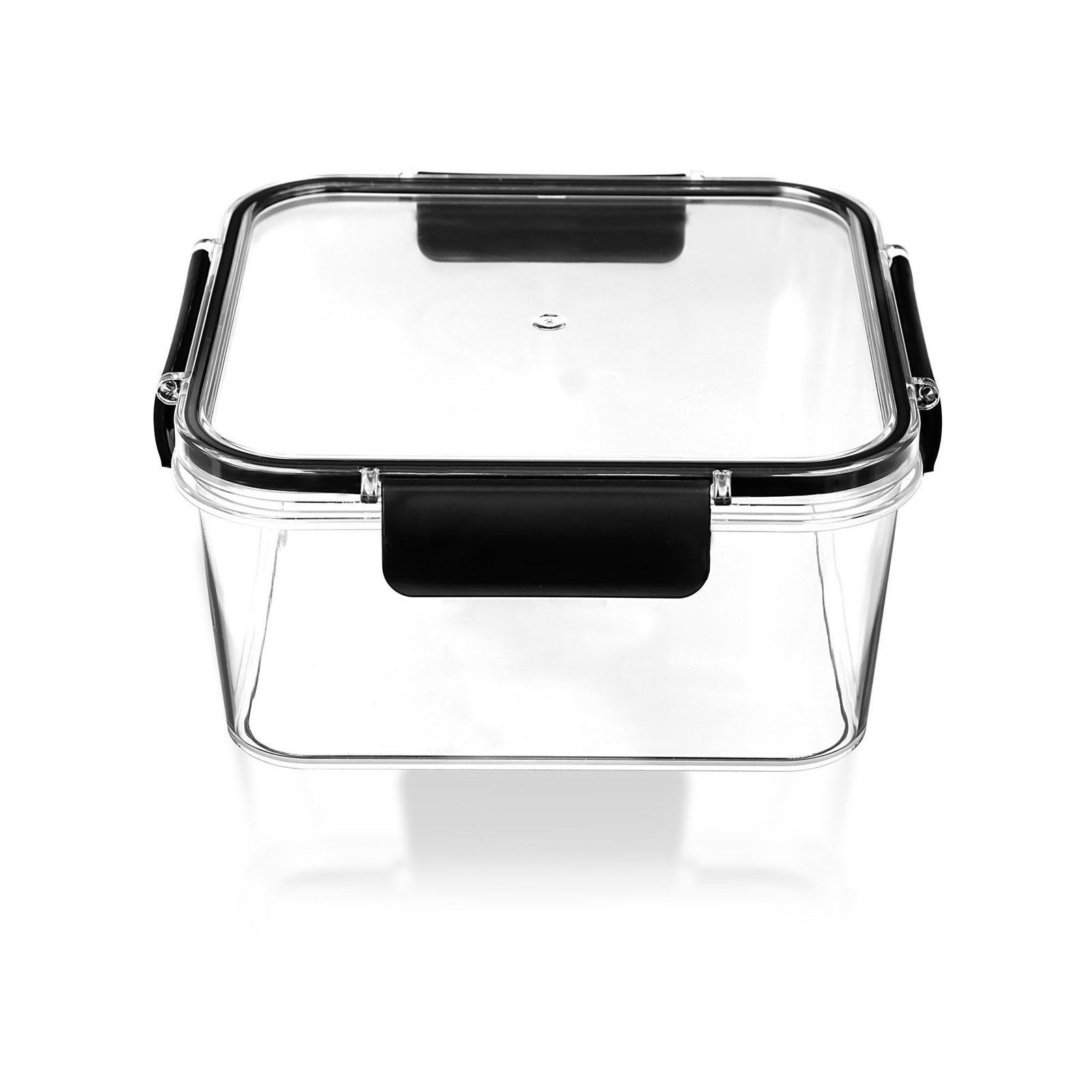 Aqua Crystal Recipiente de Almacenamiento Cuadrado 1850 ml - Bager